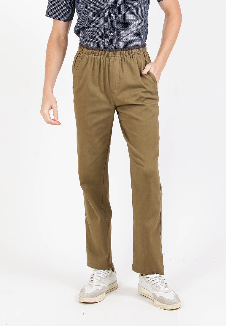 Forest 100% Cotton Twill Long Pants Men Trousers | Seluar Lelaki Panja ...
