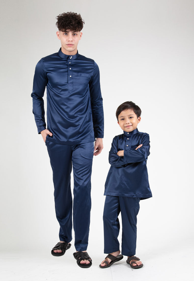 Forest x Hatta Dolmat Slim Fit Baju Melayu Set Ayah Anak Sedondon Baju ...