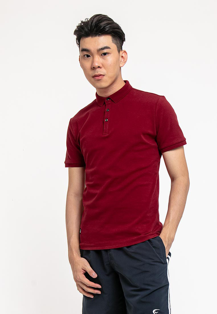 Forest Plus Size Premium Weight Cotton 220gsm Interlock Knitted Polo T ...
